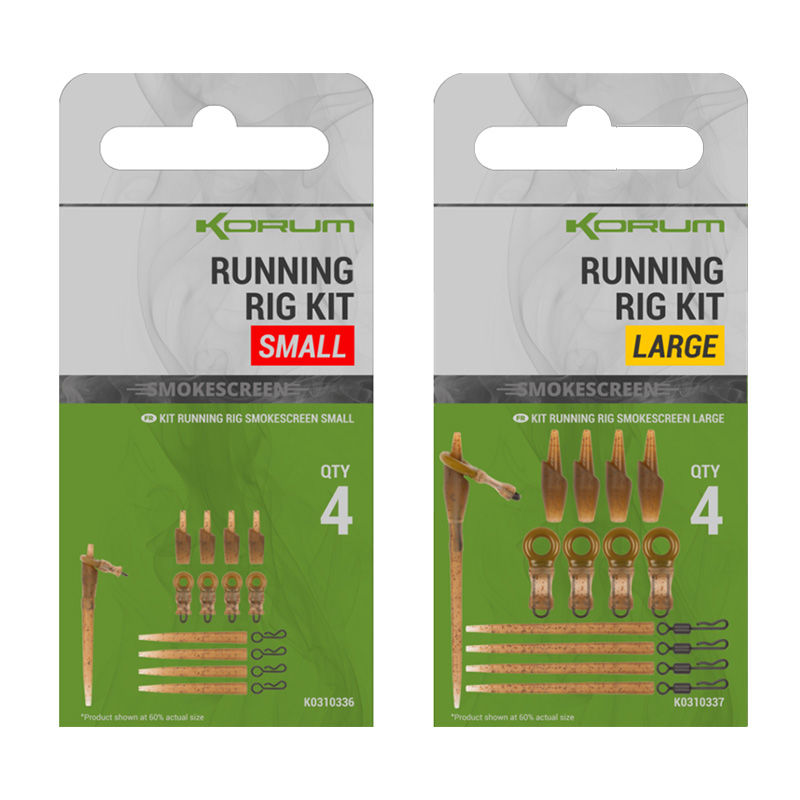 Korum Smokescreen Running Rig Kits - £4.99